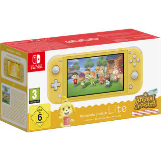 Купить Nintendo Switch Lite (жёлтый) + код загрузки Animal Crossing ...