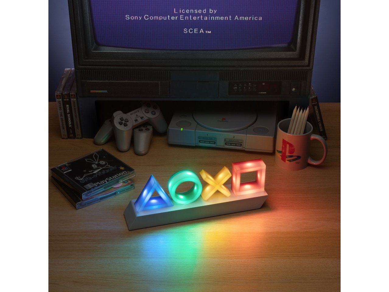 Купить Светильник Playstation Heritage Icons Light | GAMEBUY