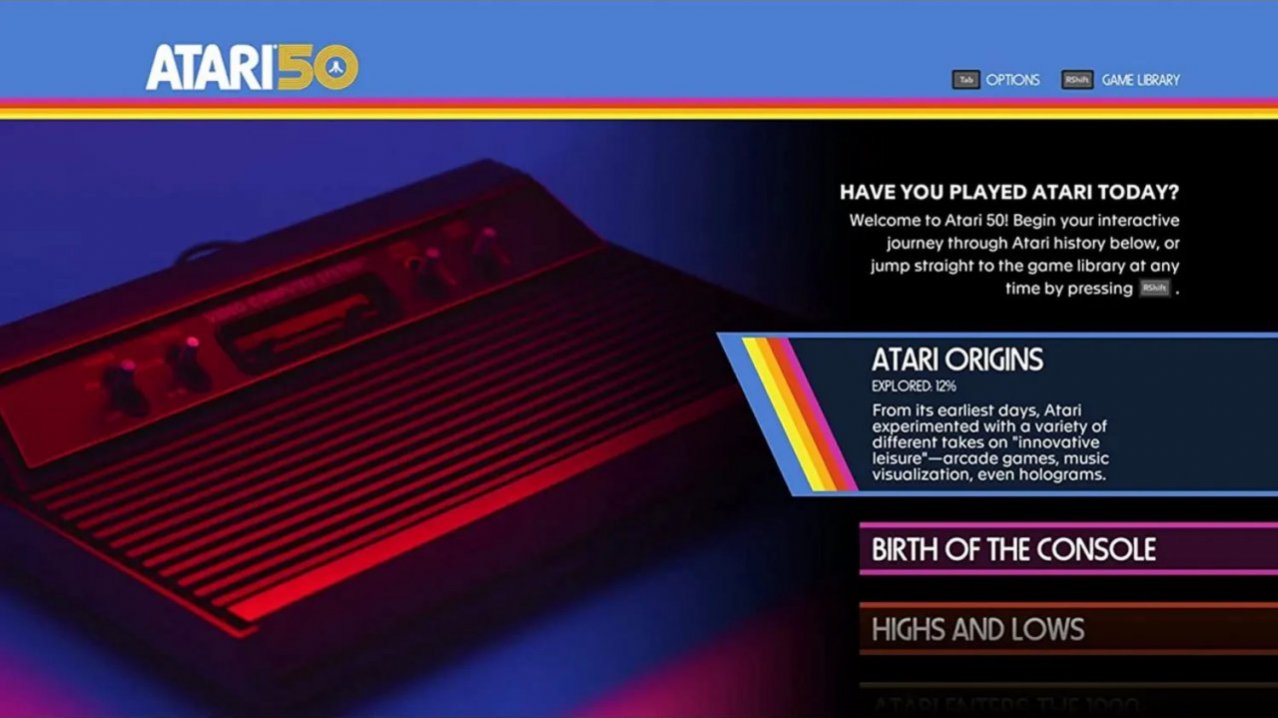 Atari 50: The Anniversary Celebration купить Expanded Edition на PS5 ...