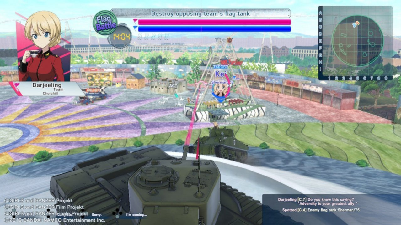 Girls und Panzer: Dream Tank Match купить DX ASIA на Switch | GAMEBUY