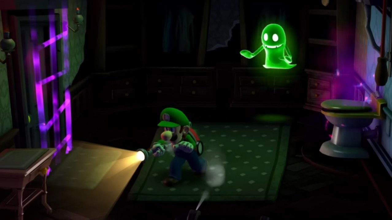 Switch luigi mansion store