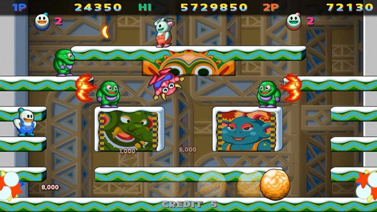 Snow Bros. Nick & Tom Special купить игру на Switch | GAMEBUY